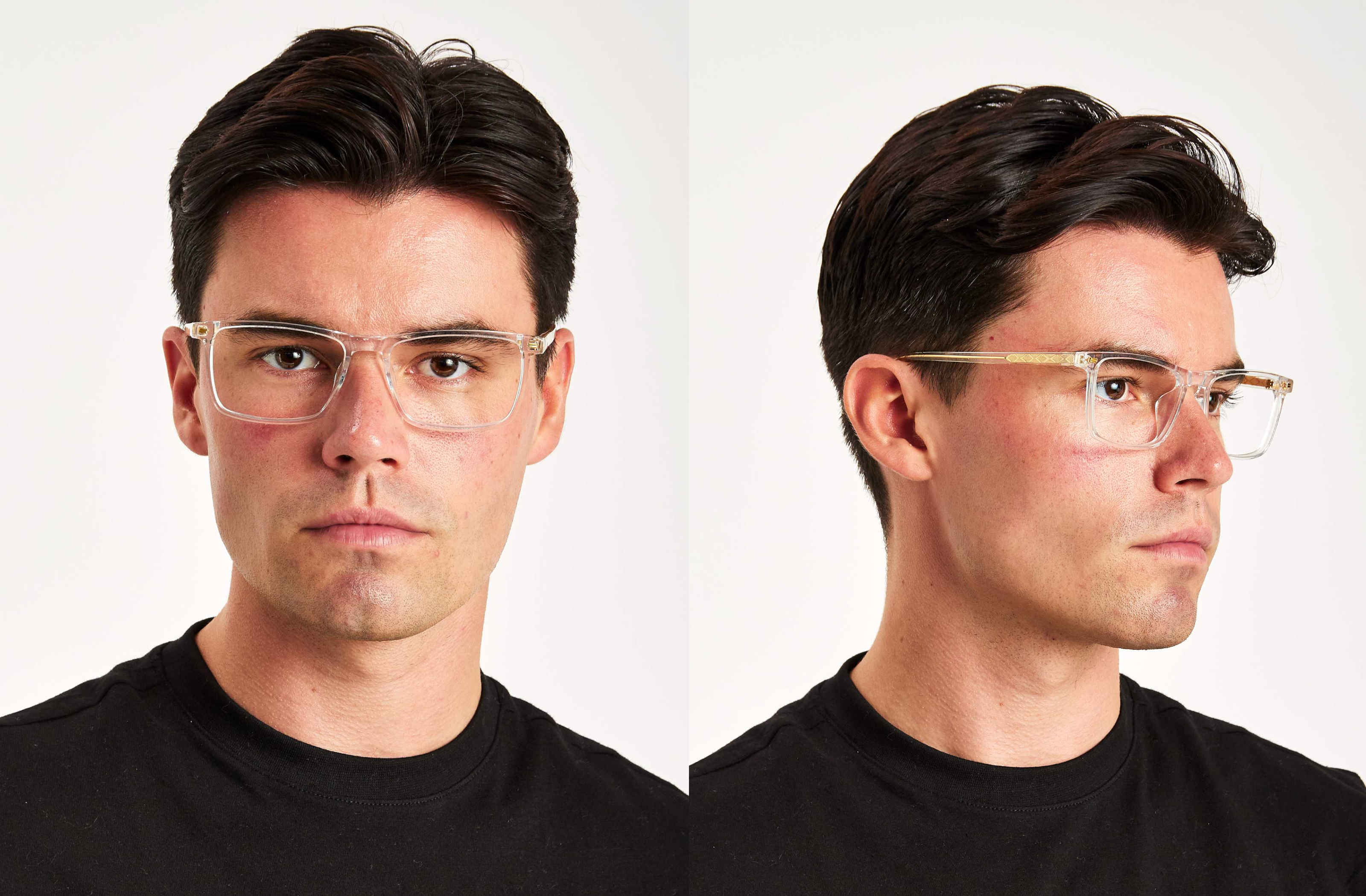 Kai | Clear Rectangle Premium Glasses – Optical King